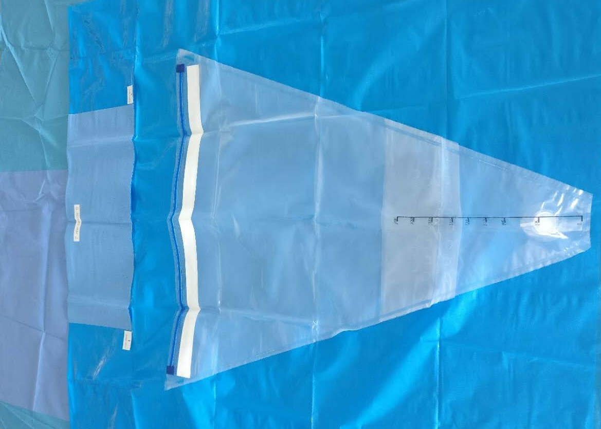 Médical jetable de Sterilely drape le vert bleu périnéal de naissance ...