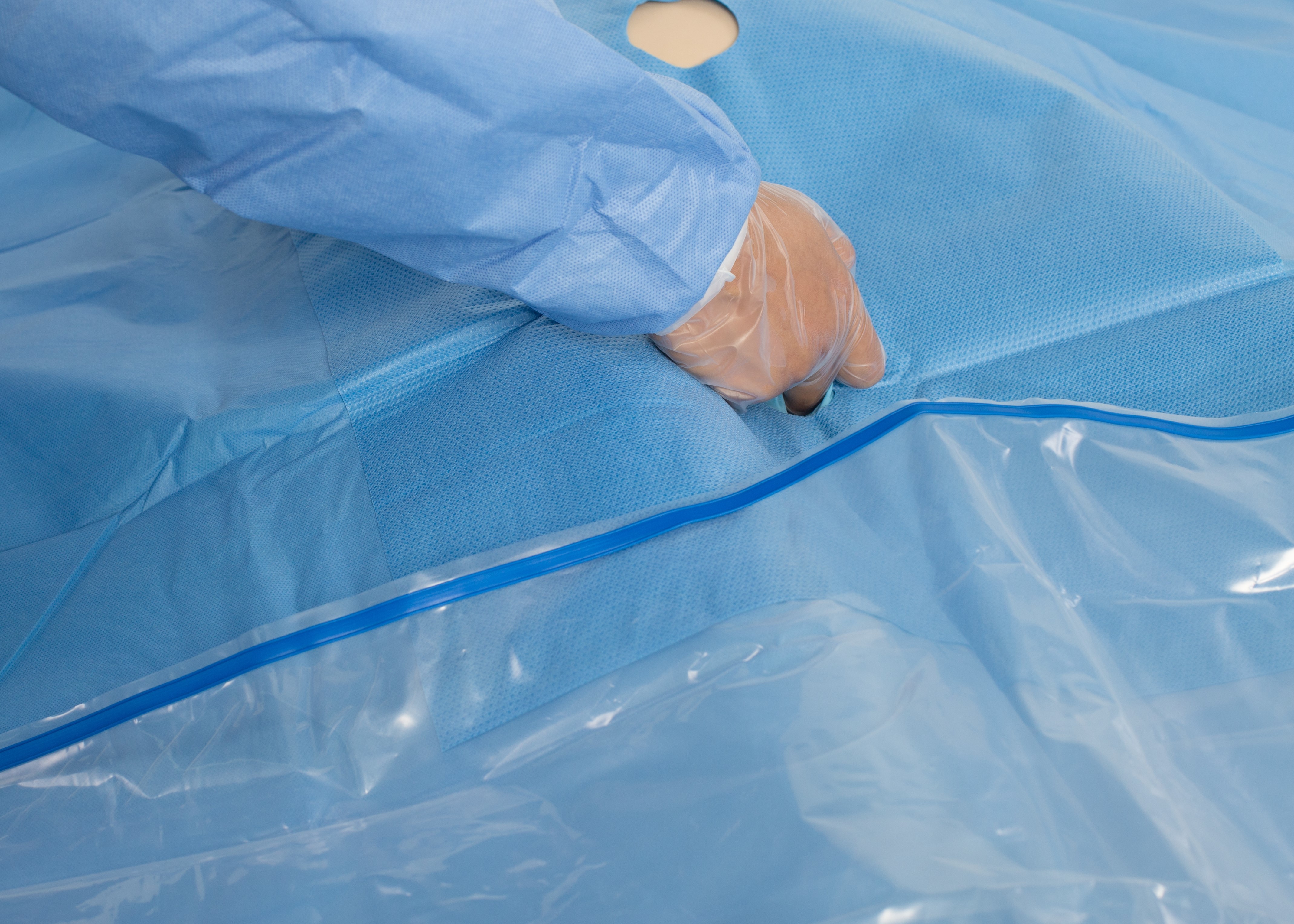 Le Lithotomy la procédure urinaire de paquets chirurgicaux que stériles ...